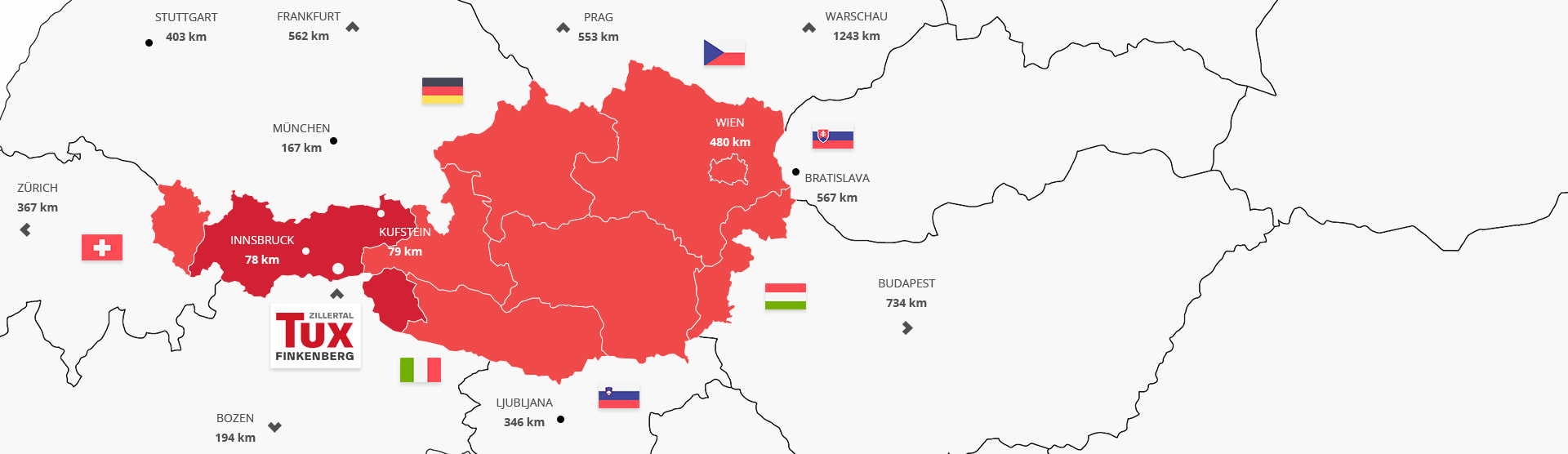 Wanderurlaub in Tux-Finkenberg im Zillertal in Tirol